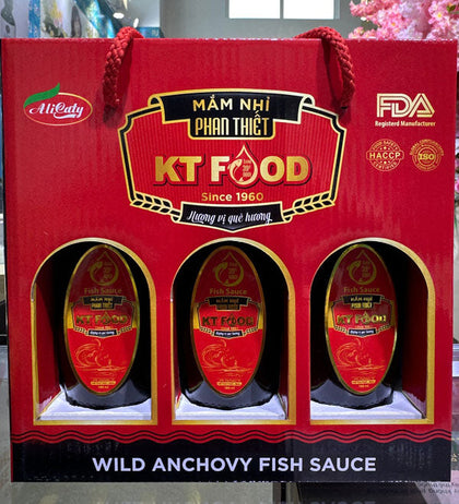Nước Mắm Nhĩ Phan Thiết KT Food Pack 6- 180ml/chai Limit 1 – KT Food Shop